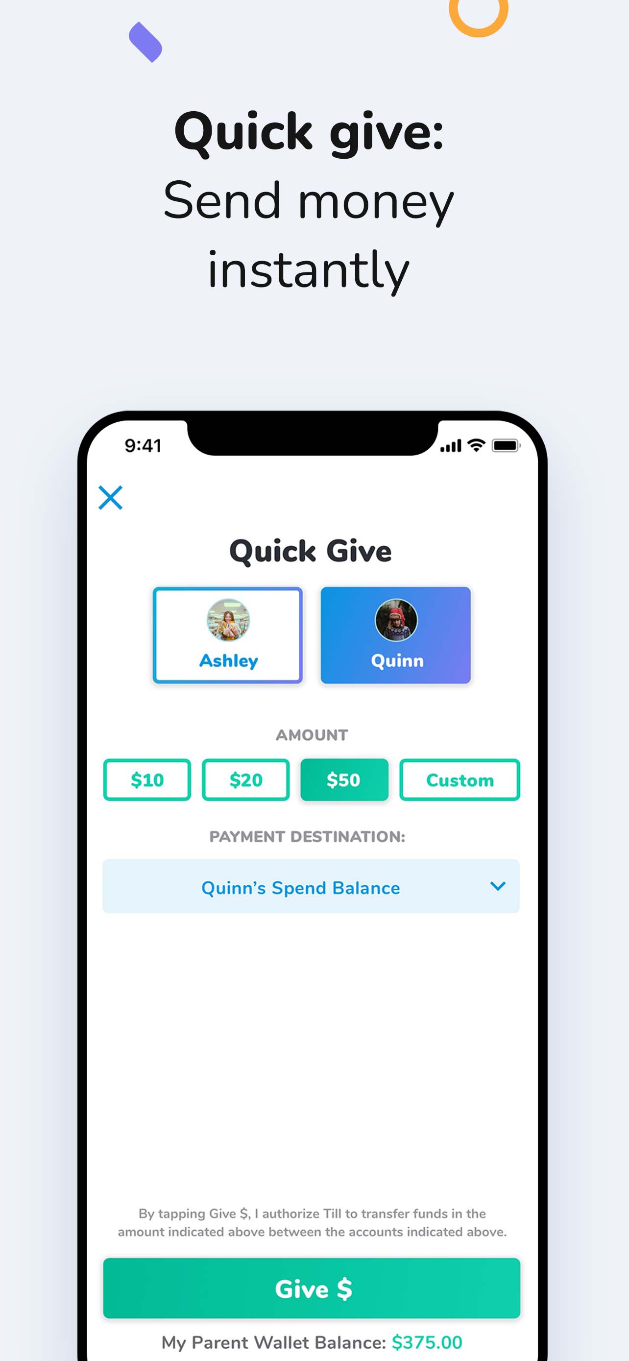Till: Debit Card for Kids - TeenLife
